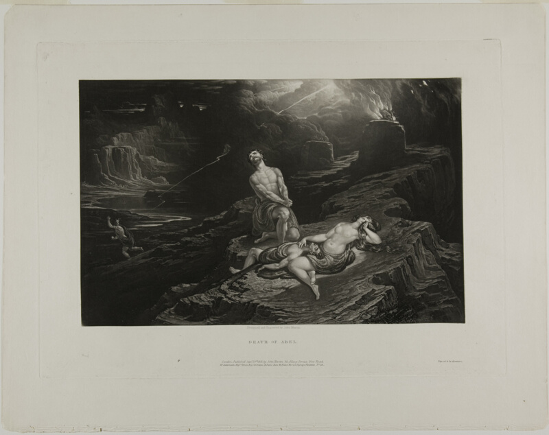 The Death of Abel, from Illustrations of the Bible | The Art Institute ...