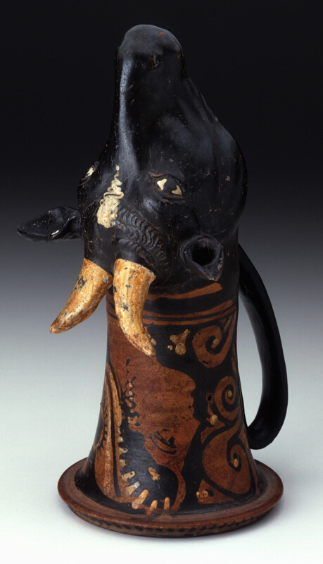 Rhyton (Drinking Vessel) in Shape of Sheep's Head | The Art Institute ...