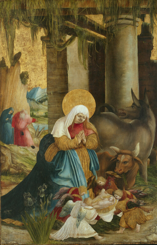 The Nativity Paintings By Masters